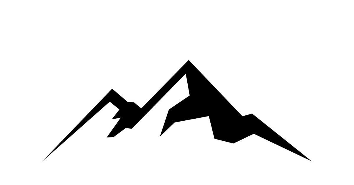 Dağ logosu sembolü dağ vektör işareti V3 - TemplateMonster
