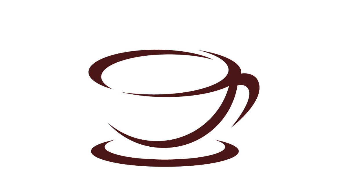 Coffee cup Logo coffee shop vector icon design V3