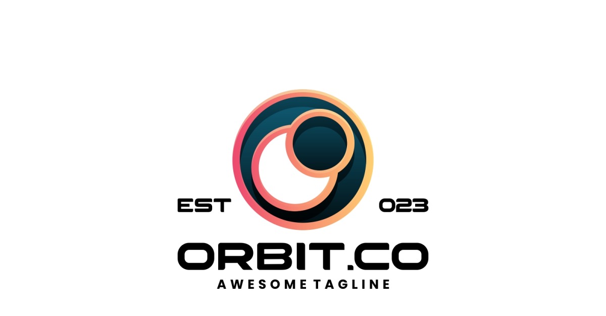 Orbit Line Art Logo Style #305378 - TemplateMonster