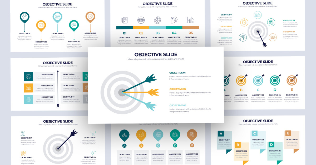 Business Objective Infographic Google Slides Template