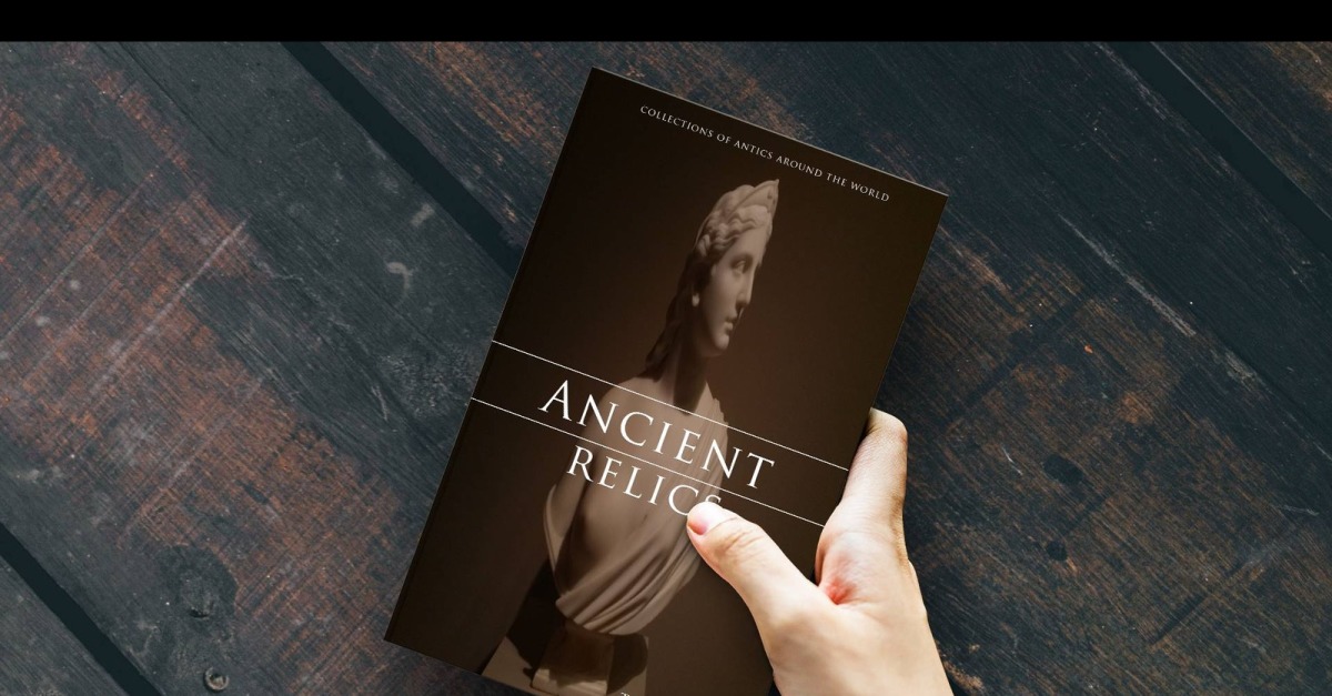 Ancient Relic Kindle Cover Template #306169 - TemplateMonster