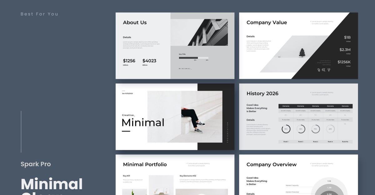 Future Business Layout Template #306636 - TemplateMonster