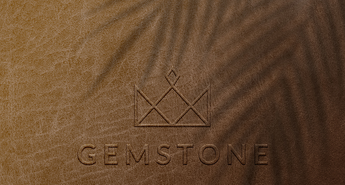Embossed Logo Mockup PSD Template Vol 02 - TemplateMonster