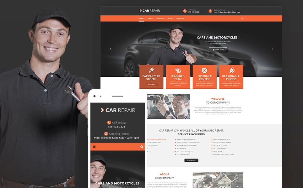 Modello di identità aziendale del prodotto di prova