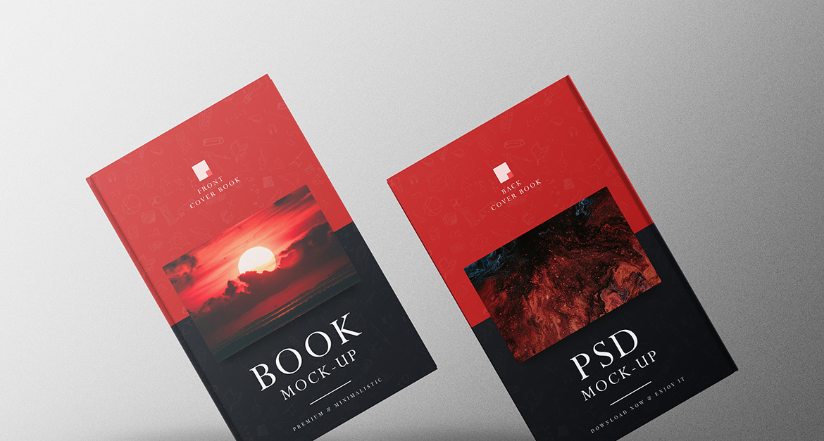 Libro Mockup Modello PSD Vol 40 #306912 - TemplateMonster