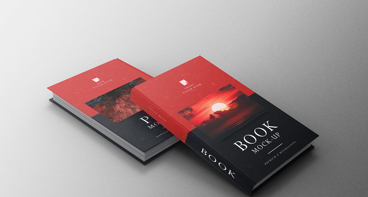 Book Mockup PSD Template Vol 45 #307075 - TemplateMonster