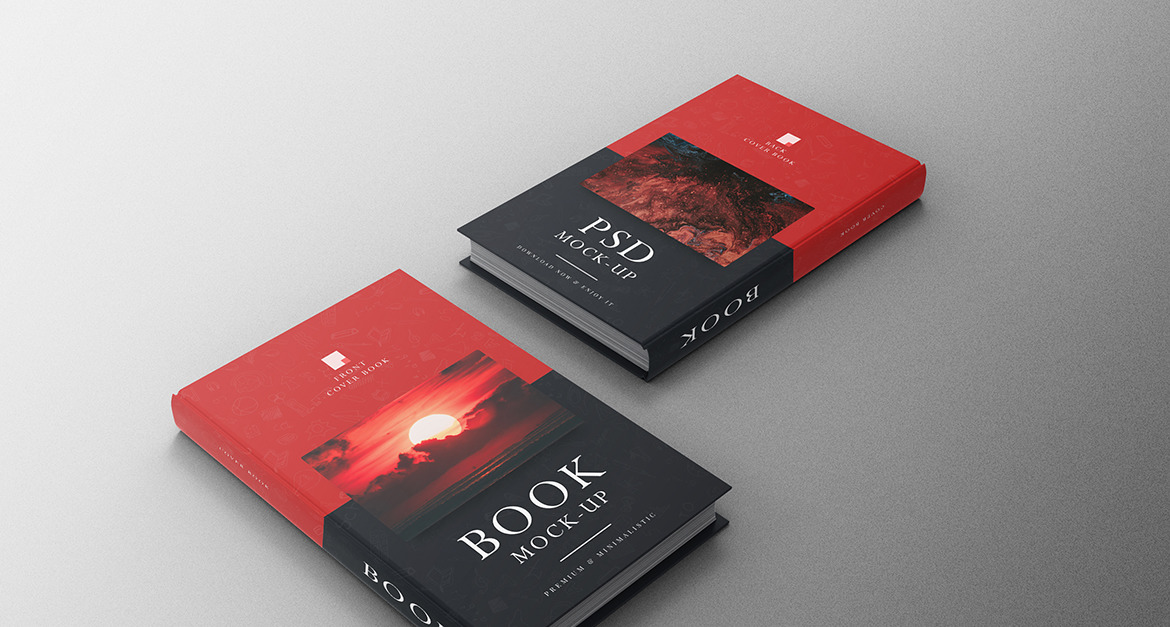 Book Mockup PSD Template Vol 53 #307083 - TemplateMonster
