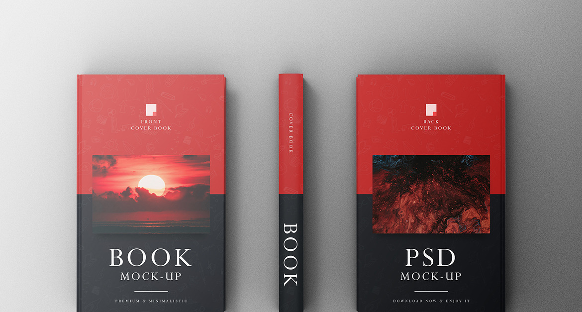 Book Mockup PSD Template Vol 57 #307089 - TemplateMonster
