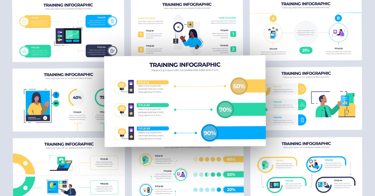 Business Training Infographic PowerPoint Templat