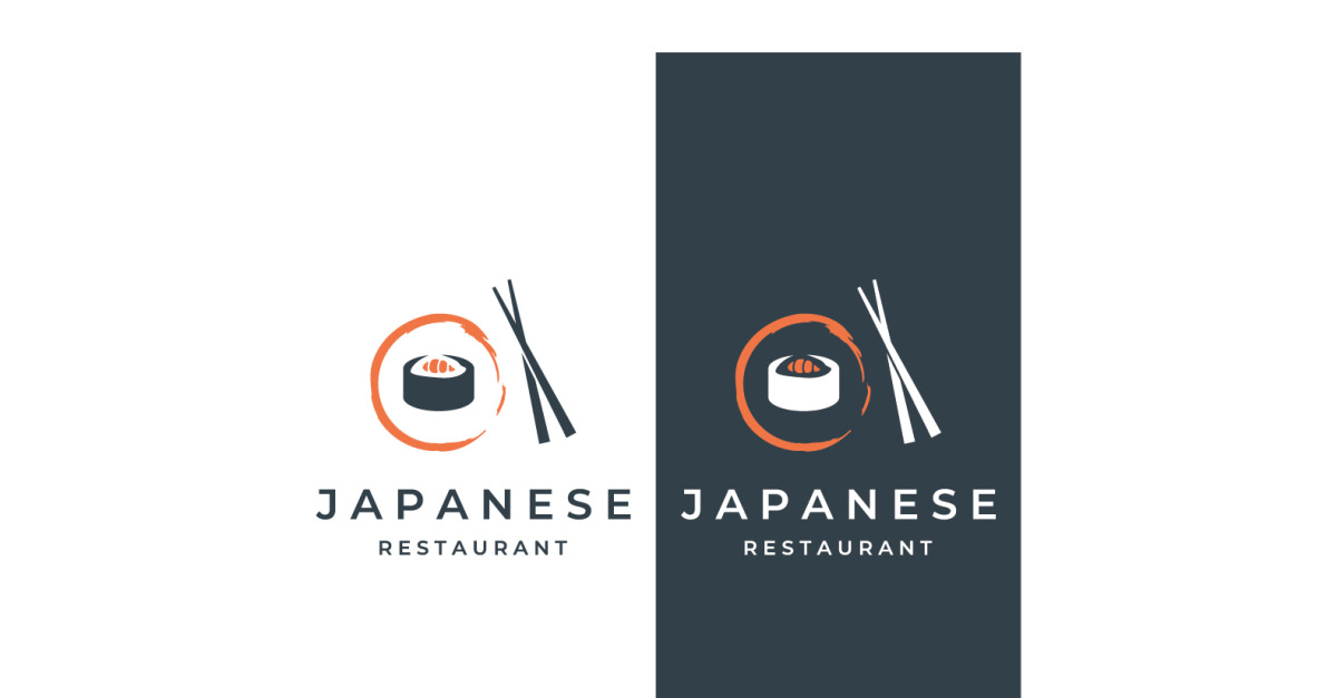 Sushi food japan logo vector 18 #307462 - TemplateMonster