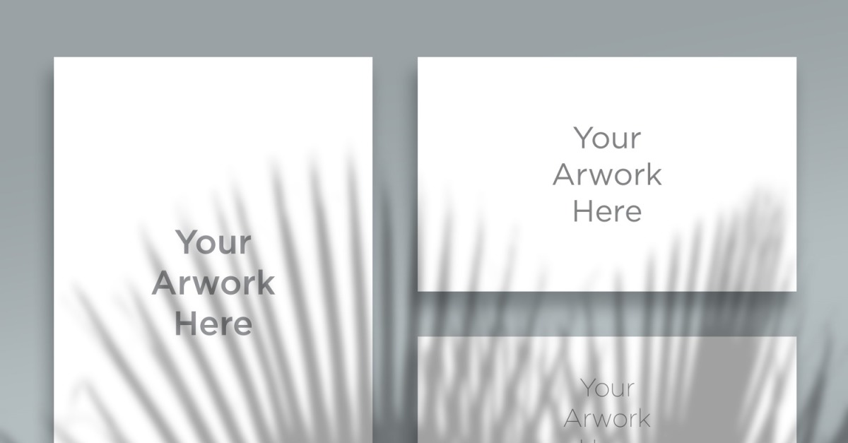 Letterhead & Landscape Paper's Mockup - TemplateMonster