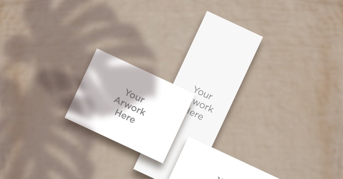 Leaflet And 2 Landscape Paper's Mockup - TemplateMonster