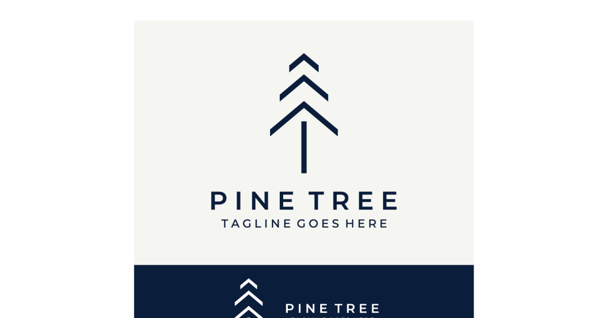 Pine forrest tree logo vector 15 #307699 - TemplateMonster