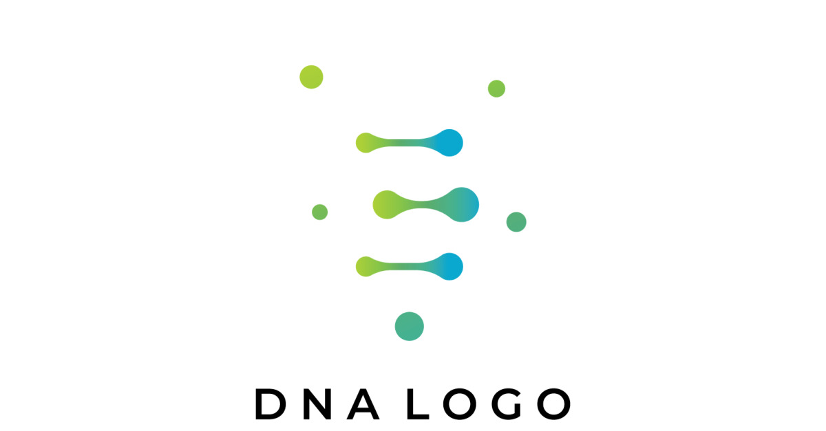 Dna medical health logo vector 14 #307880 - TemplateMonster