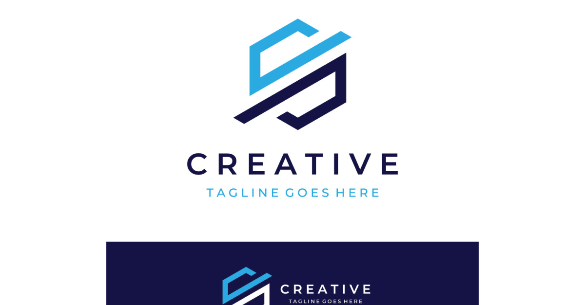 Hexagon box cube logo and vector 11 #307802 - TemplateMonster