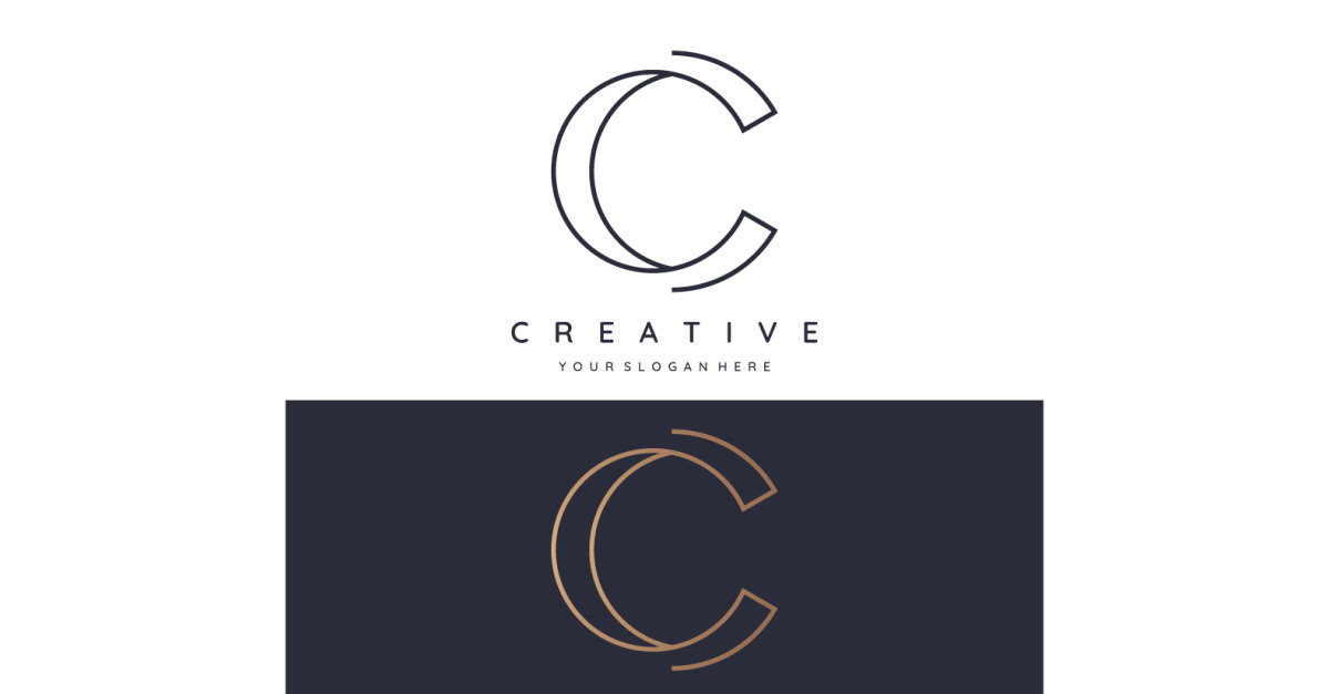 Letter C initial logo vector 8 #307853 - TemplateMonster