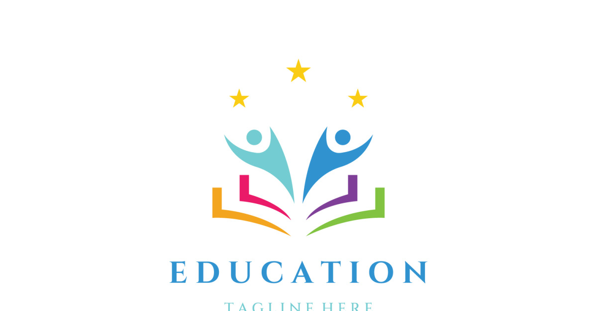 Educación universidad escuela logo vector 10