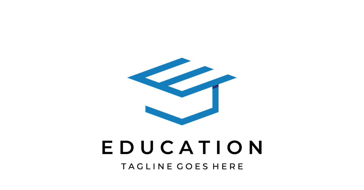 Eğitim Üniversitesi okul logo vektörü 5 - TemplateMonster
