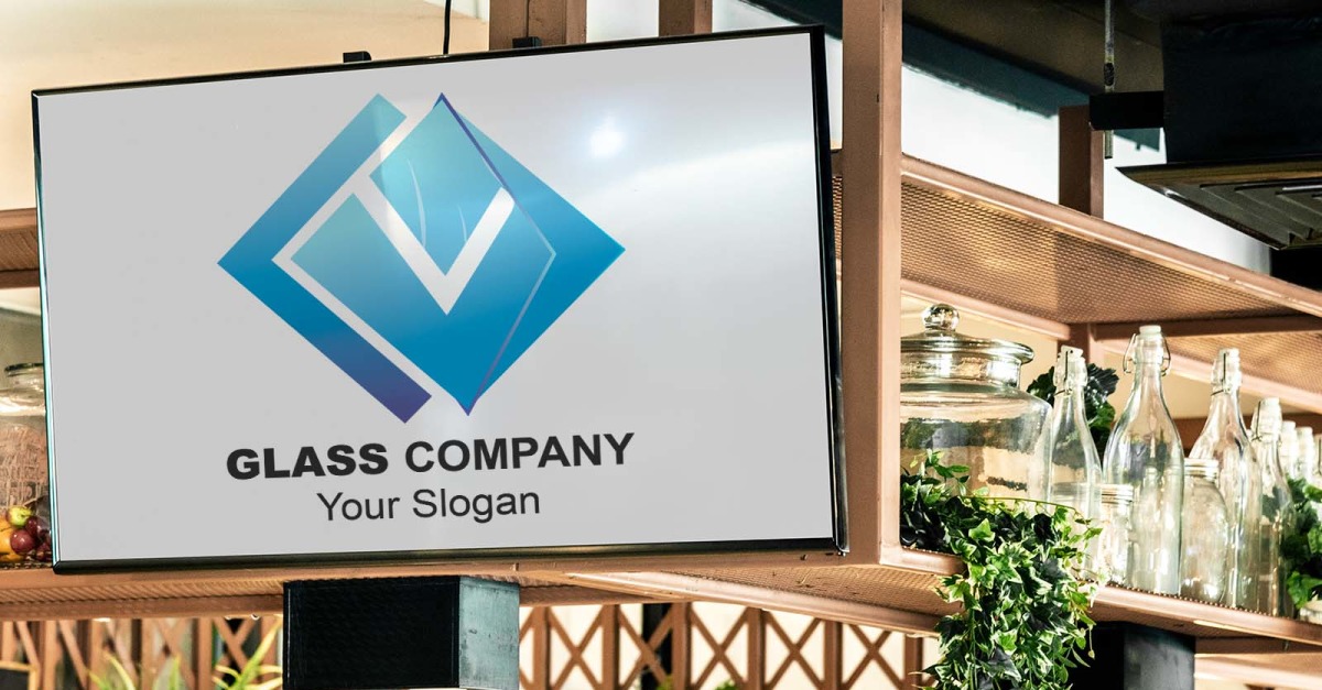 Glass Company Logo Templates #308039 - TemplateMonster