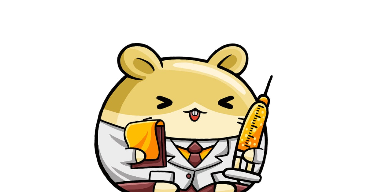 Roztomilý kreslený křeček doktor #308271 - TemplateMonster