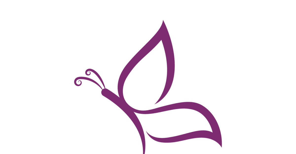 Beauty Butterfly Logo vector template V1 - TemplateMonster