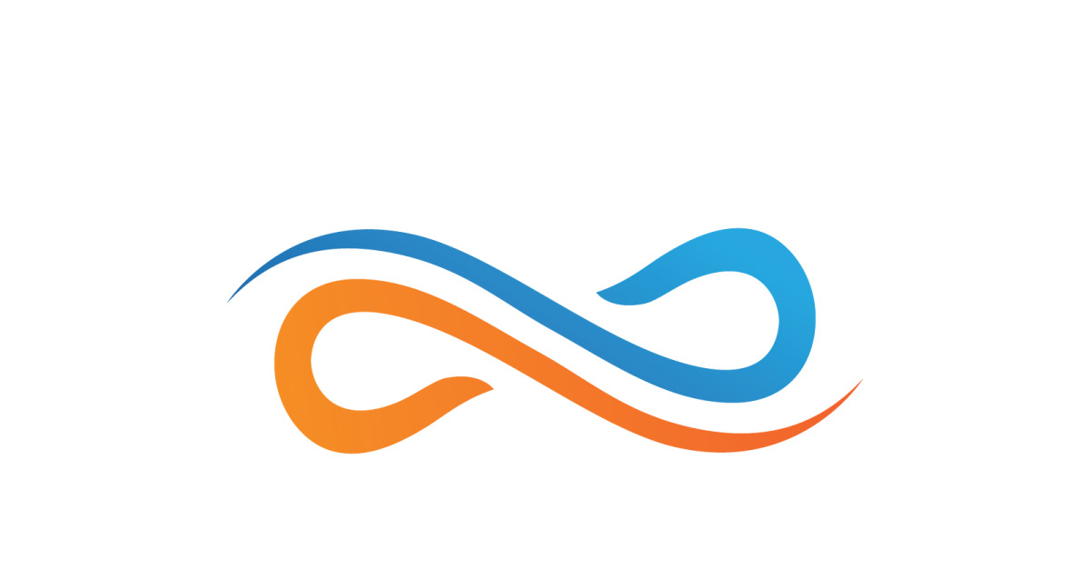 Infinity icon vector template design V4 - TemplateMonster