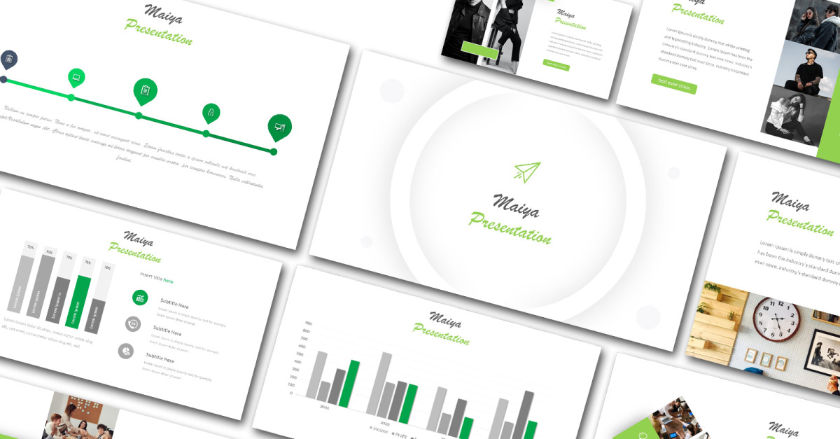 Maia Minimalist Google Slides Template - TemplateMonster Maia Minimalist Google Slides Template - TemplateMonster