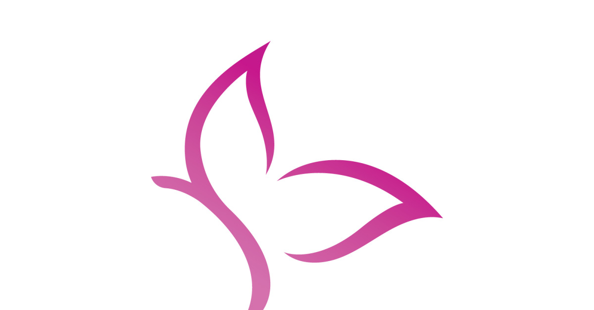 Uroda Motyl Logo wektor szablon V5 #308766 - TemplateMonster