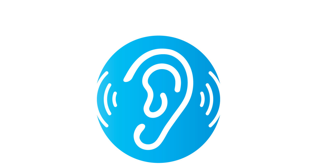 Oreille Logo Template vecteur icône V8 - TemplateMonster
