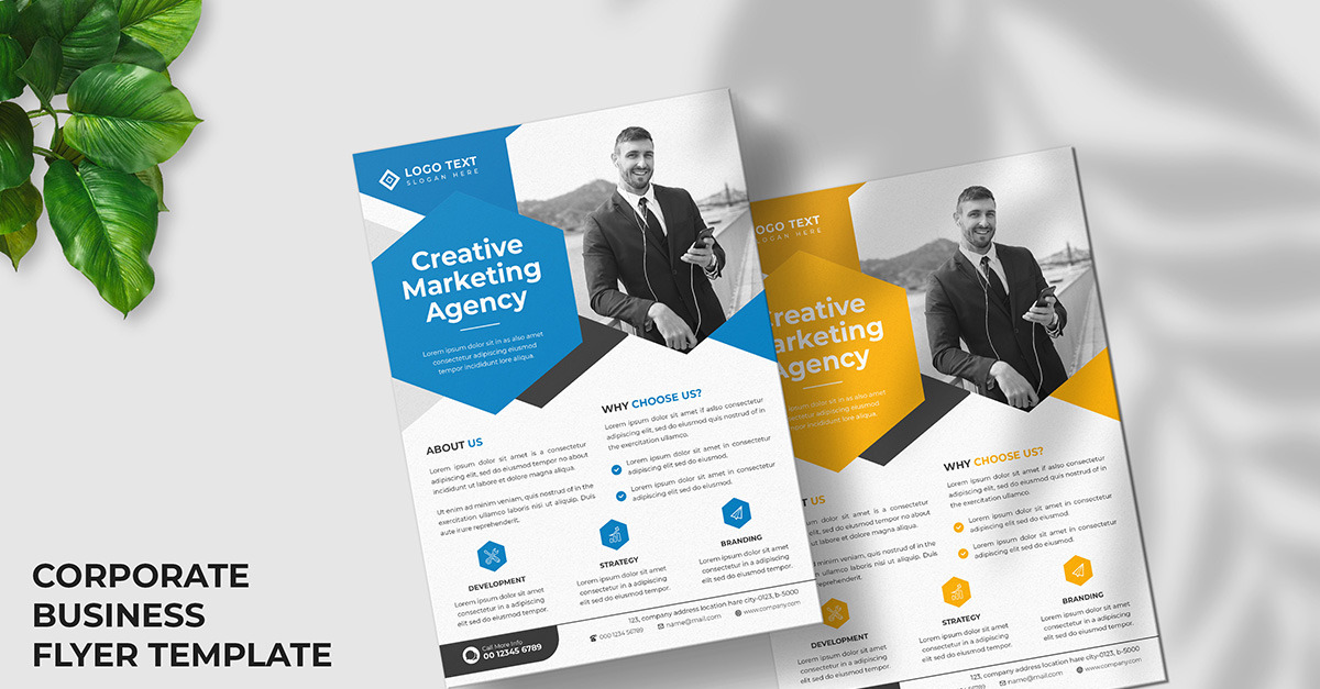 Diseño de Flyer de Negocios Corporativos Multipropósito y Diseño de ...