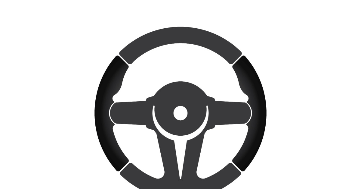 Coche volante logo ilustración vector V8 - TemplateMonster