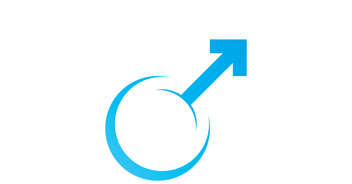 Logotipo do símbolo de gênero de sexo e igualdade entre machos e fêmeas ...