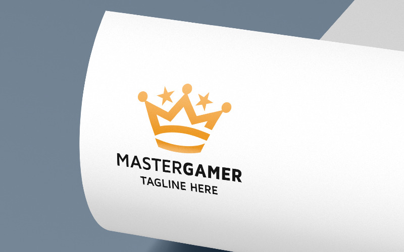 Master Gamer Pro Logo Şablonu #310022 - TemplateMonster