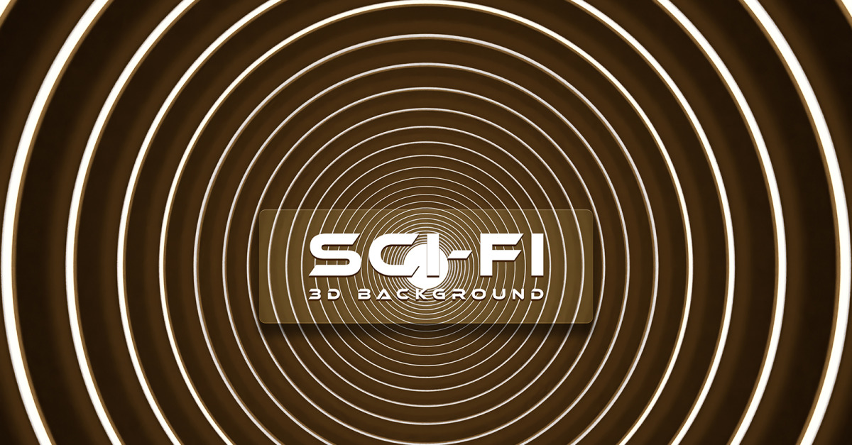 Graphique de fond de science-fiction 3D 3 - TemplateMonster