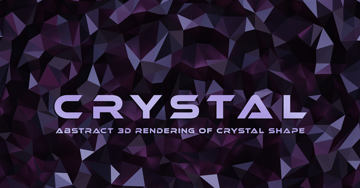 Crystal Amethyst Abstract Background - TemplateMonster