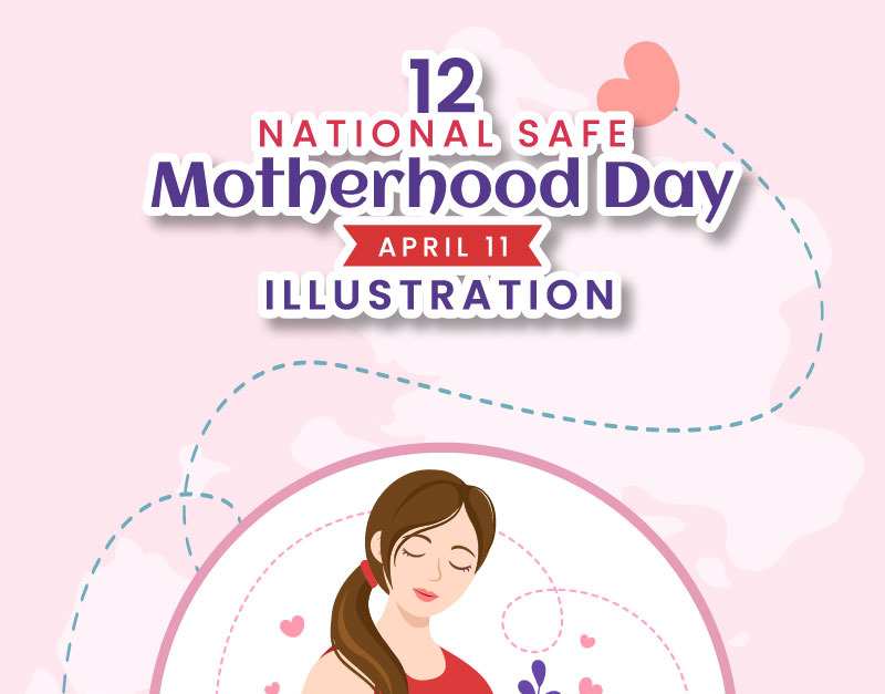 12 National Safe Motherhood Day Illustration
