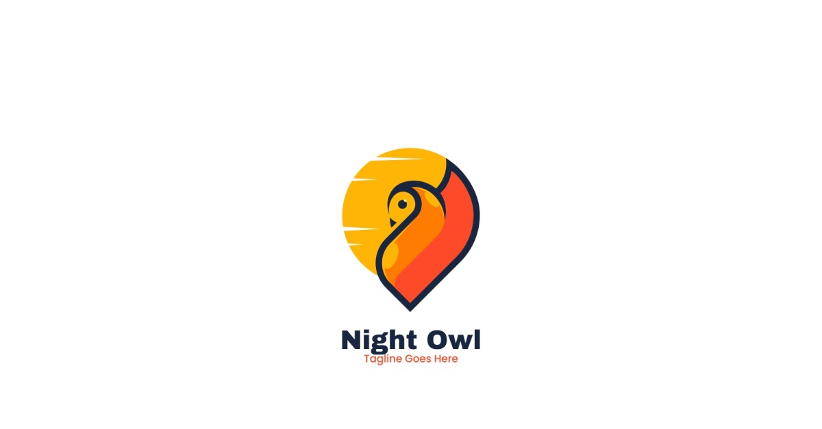 Night Owl Mascot Logo Design #310781 - TemplateMonster