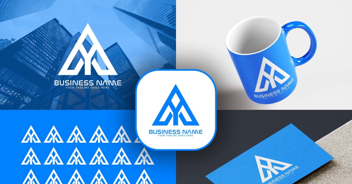 Diseño de logotipo de letra AY profesional para su negocio - Identidad de marca