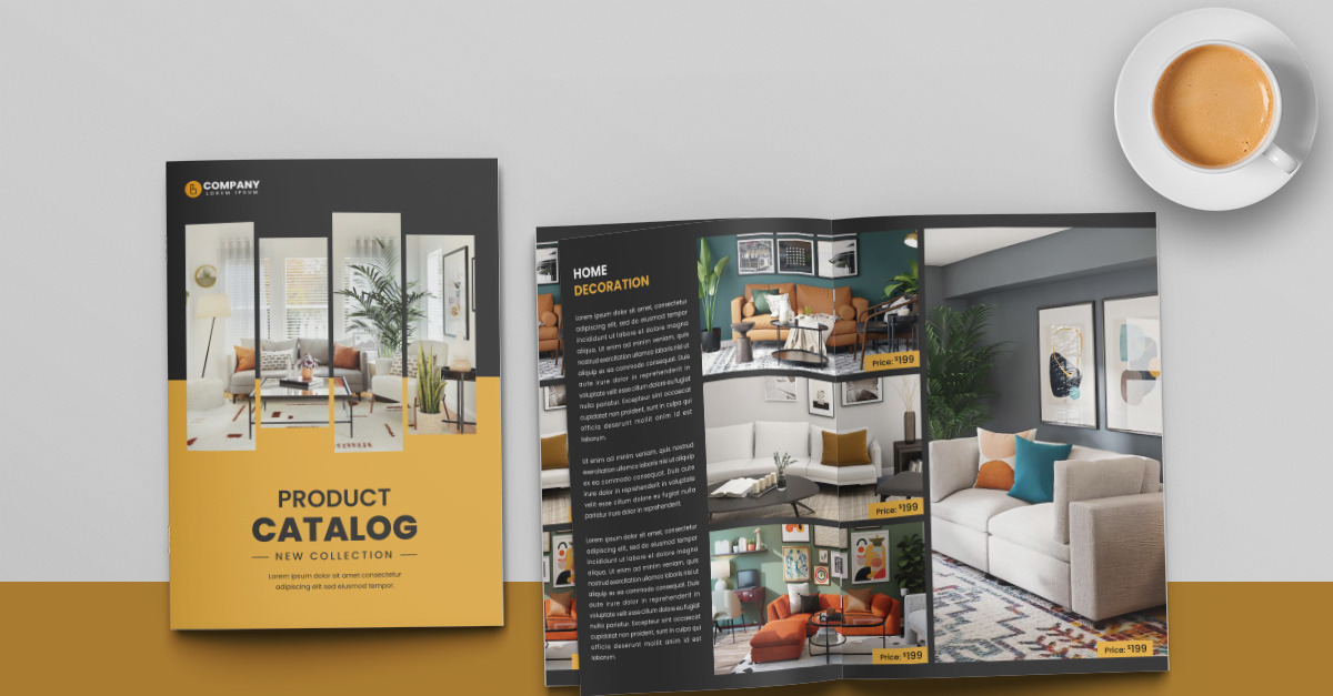 Multipurpose product catalog design template and Minimal business ...