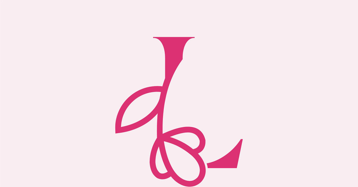 Beautiful Fashion Beauty Logo Letter L - TemplateMonster