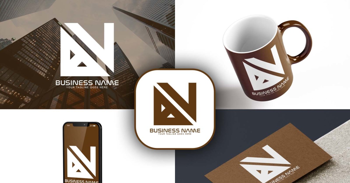 Design profissional de logotipo de letra BV para sua empresa ...