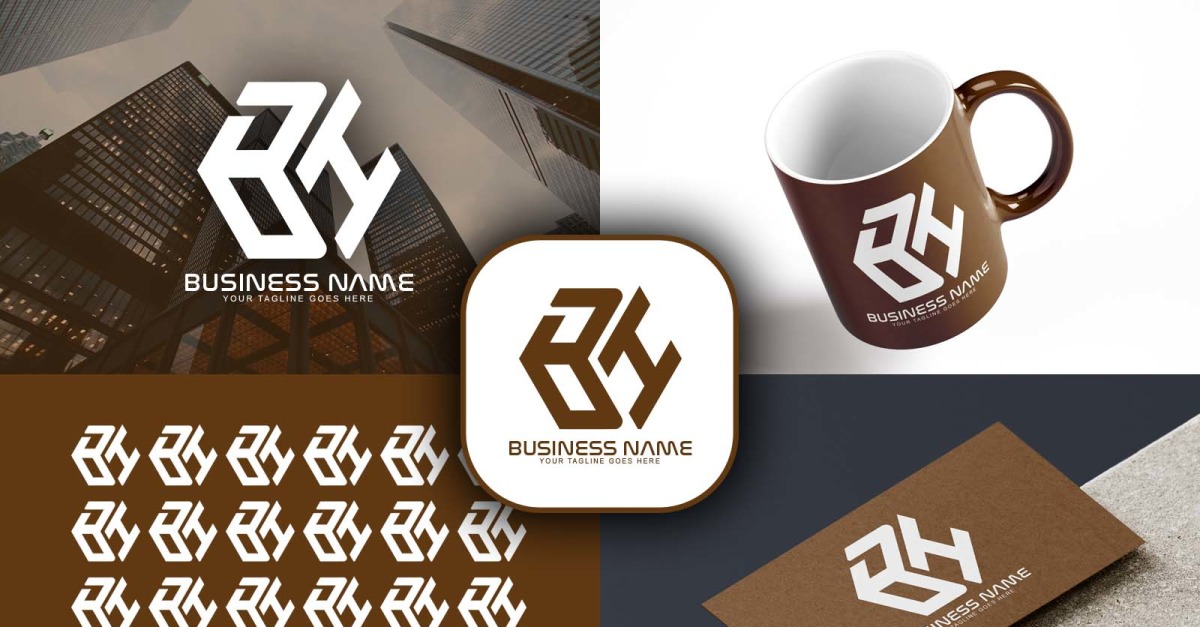 Professional BI Letter Logo Design For Your Business - Brand Identity