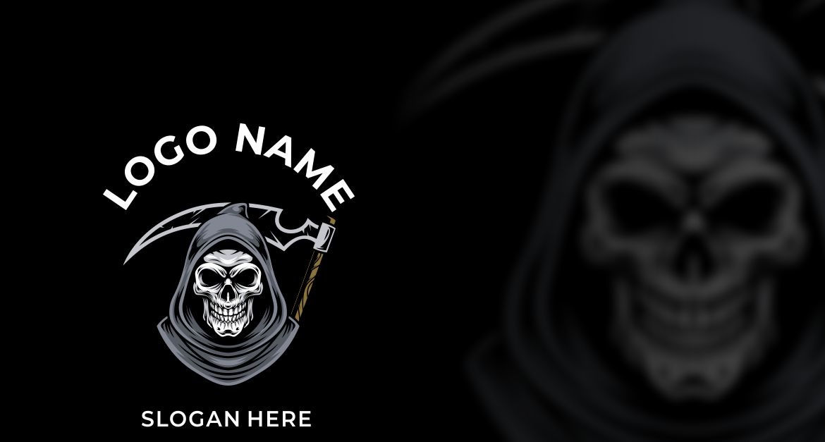 Grim Graphic Logo Design Vector #311271 - TemplateMonster