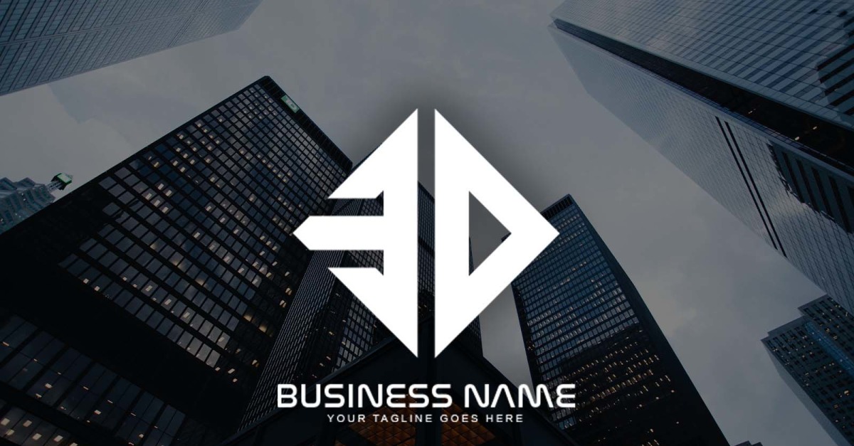 Professional ED Letter Logo Design For Your Business - Brand Identity