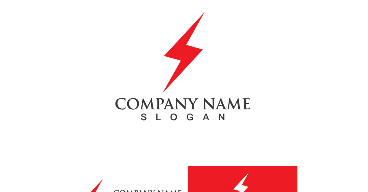 Thunderbolt logotipo símbolo vector versión 2