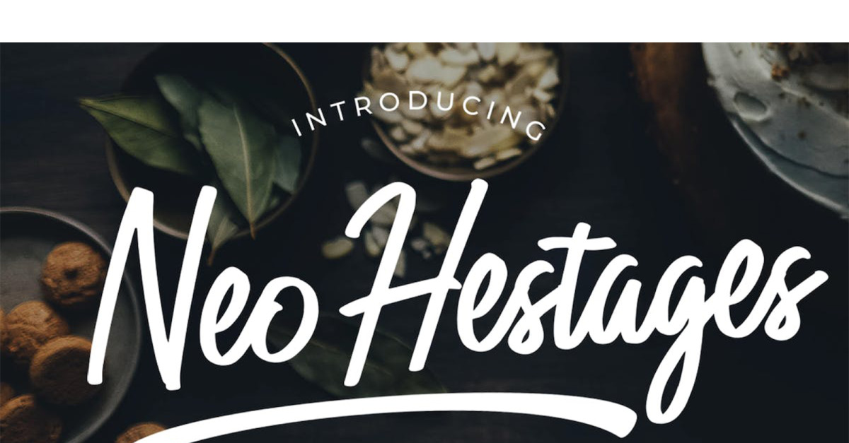 Neo Hestages Yazı Tipi - Neo Hestages Yazı Tipi