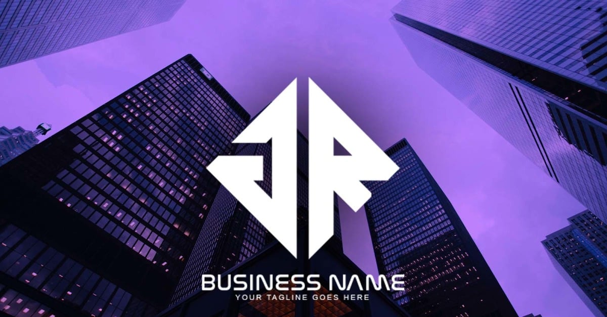 Professional GR Letter Logo Design For Your Business - Brand Identity