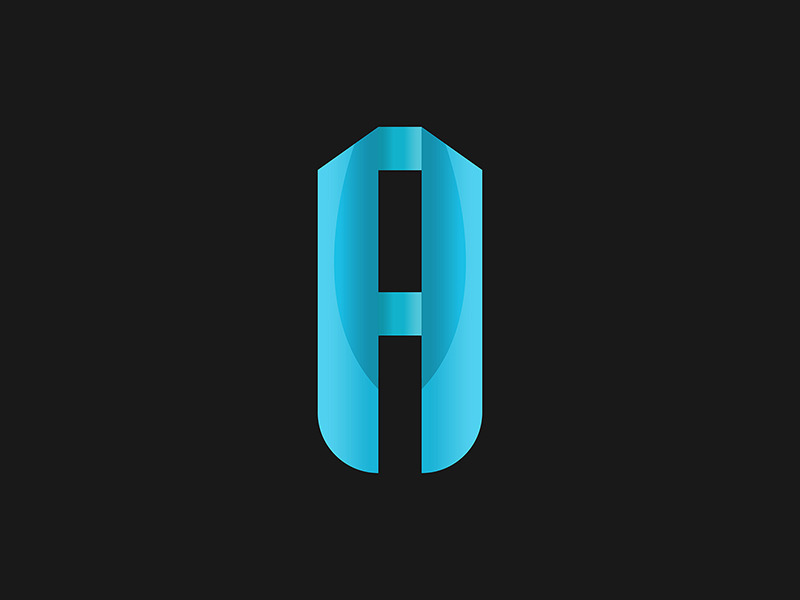Modelo de Logotipo Monograma Letra A - TemplateMonster