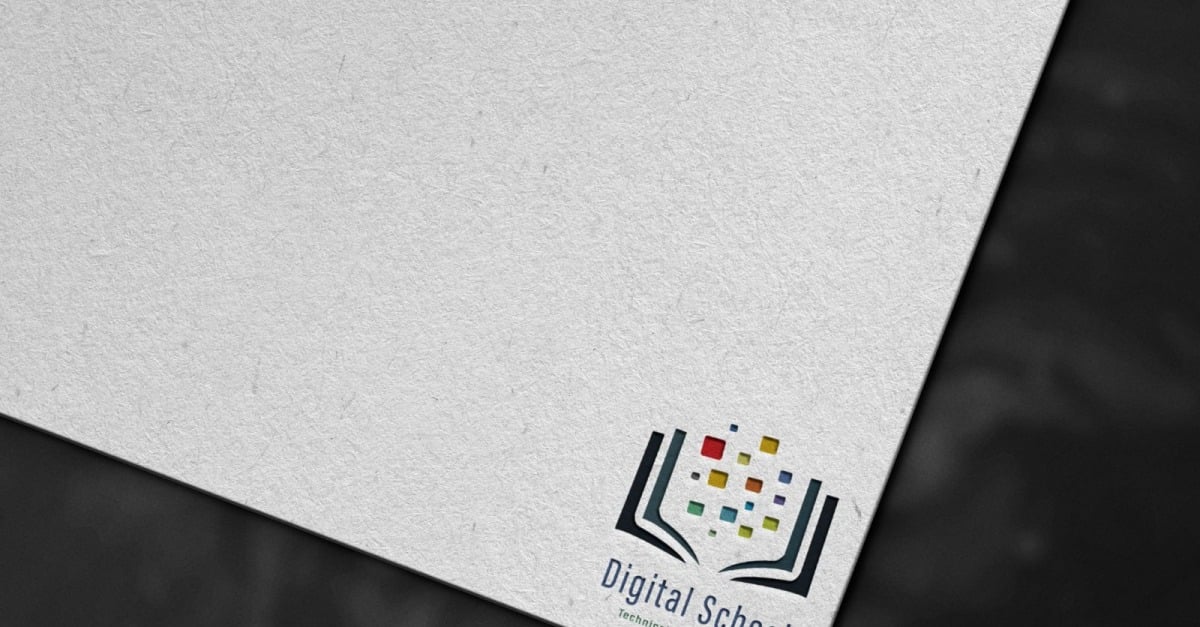 Digital School Logo Technical Design College