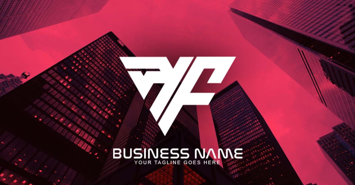Création de logo professionnel KF Letter pour votre entreprise ...